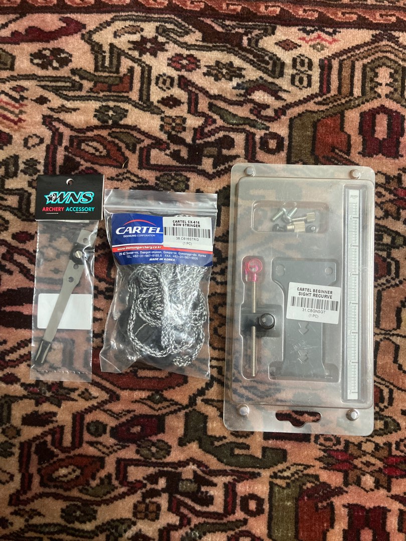 WNS Mechanical Clicker, Cartel CX-616 Bow Stringer, Cartel Beginner ...