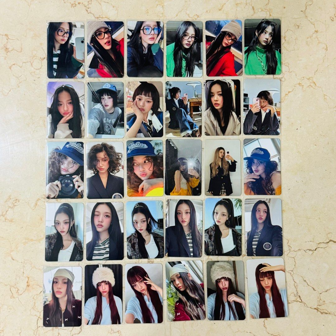 wts newjeans how sweet photocard pc (minji hanni danielle haerin hyein ...