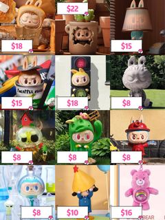 Popmart Secret Sweet Bean Akihabara Pain Car, Dimoo, Labubu, Hirono ...