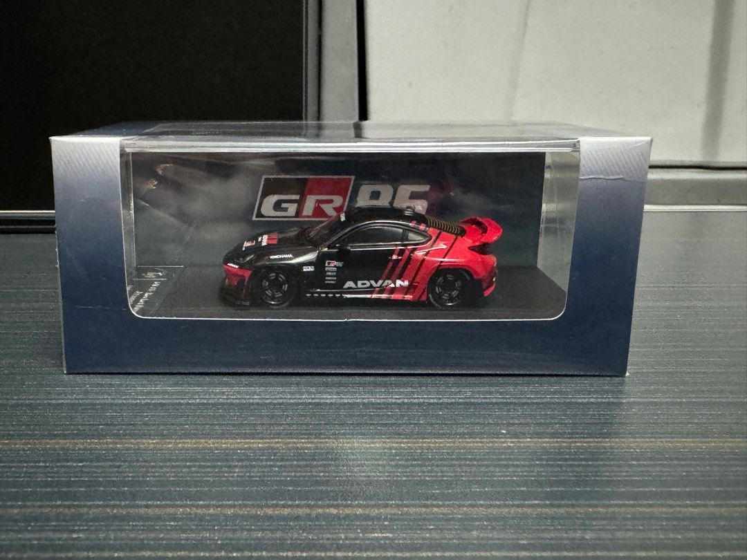 1/64 Fuji Toyota GR86 advan, Hobbies & Toys, Toys & Games on Carousell