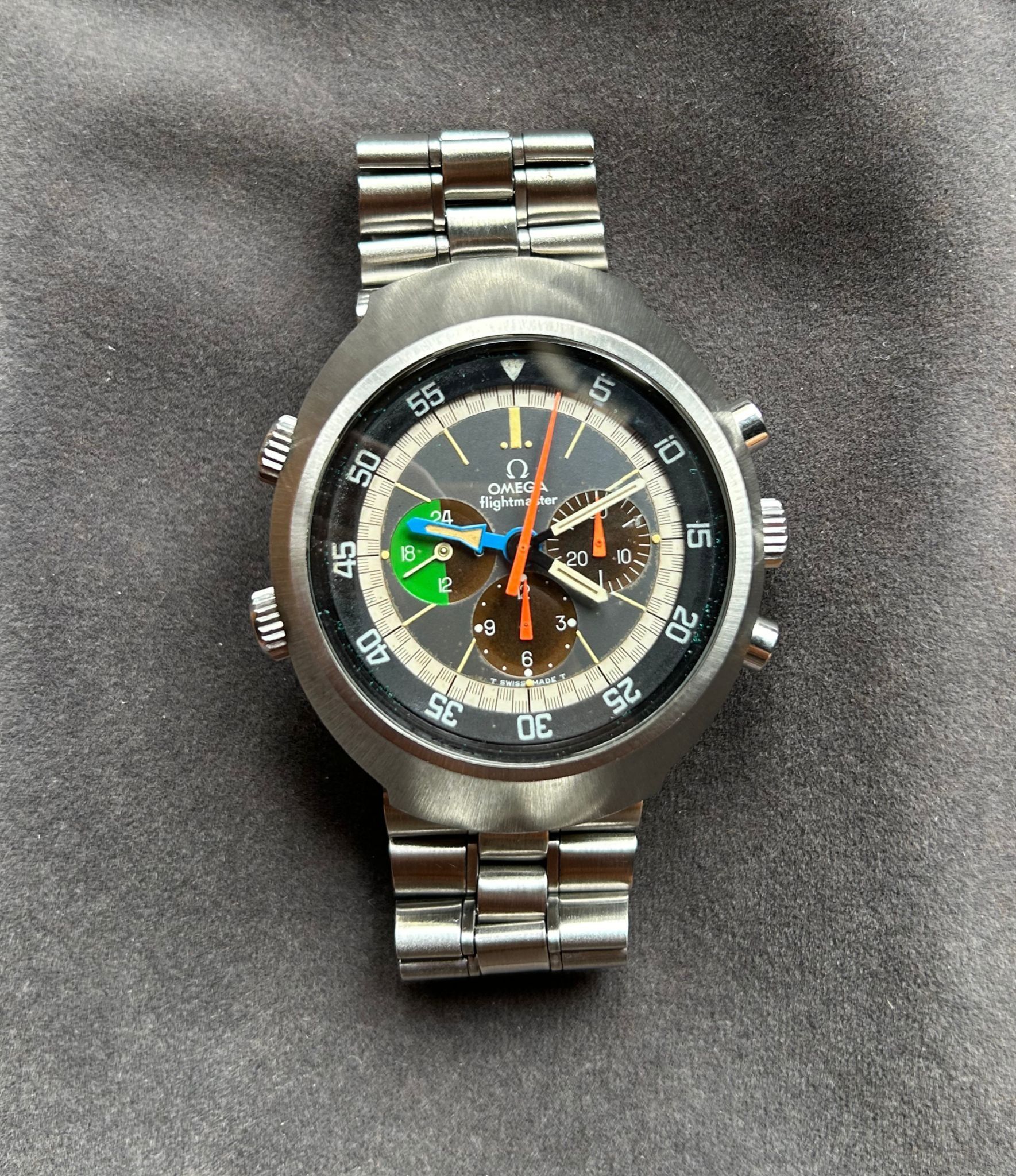 1969 Omega Flightmaster Ref. 145.013 in perfect condition, Luxury ...