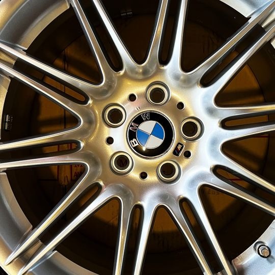 19" 225M M-Sport rims for BMW E90, E92 & E93, Auto Accessories on Carousell