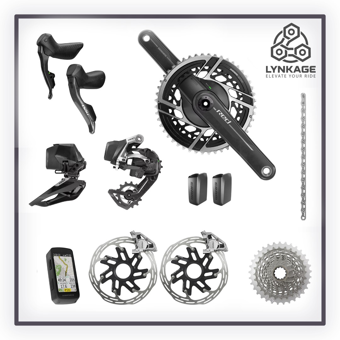 [4 LEFT!] 2024 SRAM Red AXS Full Powermeter Groupset Hammerhead ...