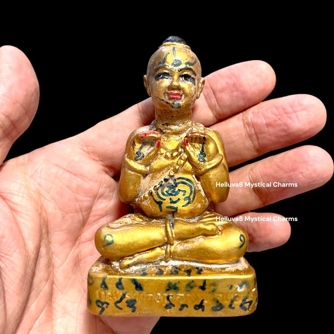 2540 LP Yeam Kumantong Golden Boy, Wat Sam Ngam, Nur Din 7 Ba Cha Thai ...