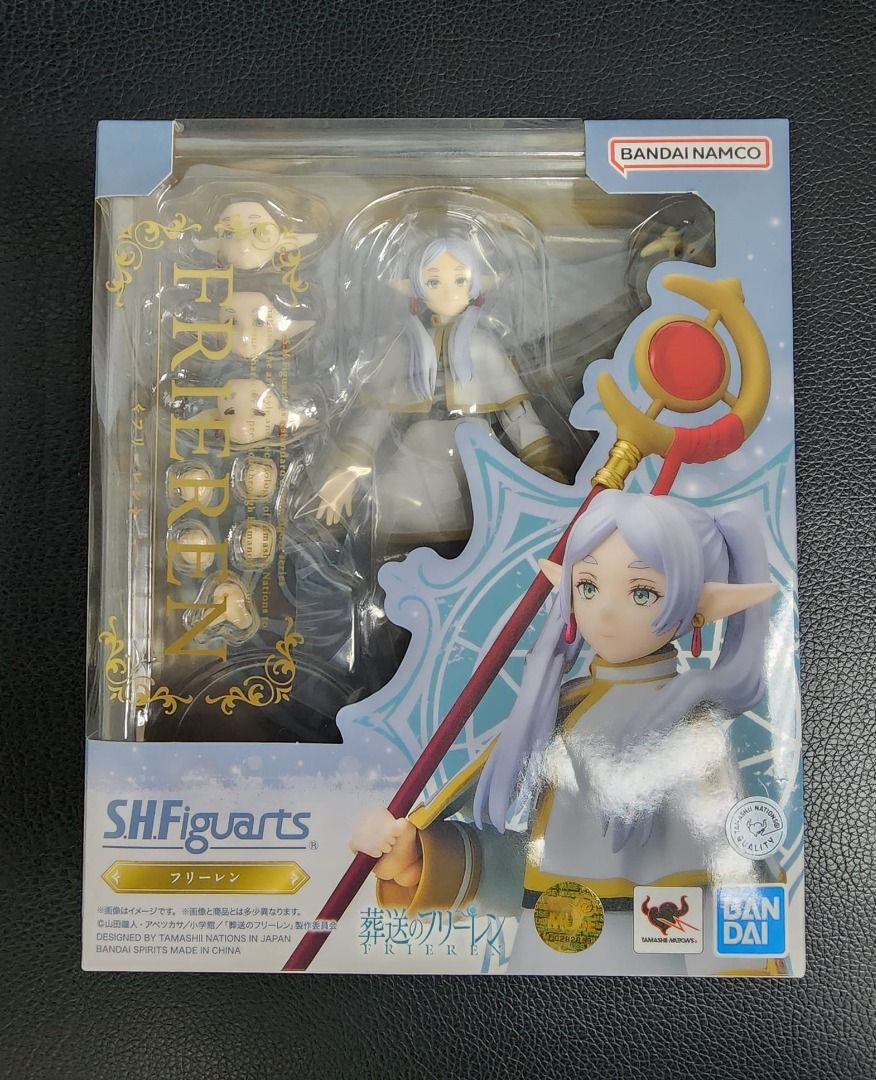 全新 現貨 行版 SHF FRIEREN 芙莉蓮 SHF Frieren 葬送的芙莉蓮 費倫 s.h.figuarts, 興趣及遊戲, 玩具 ...