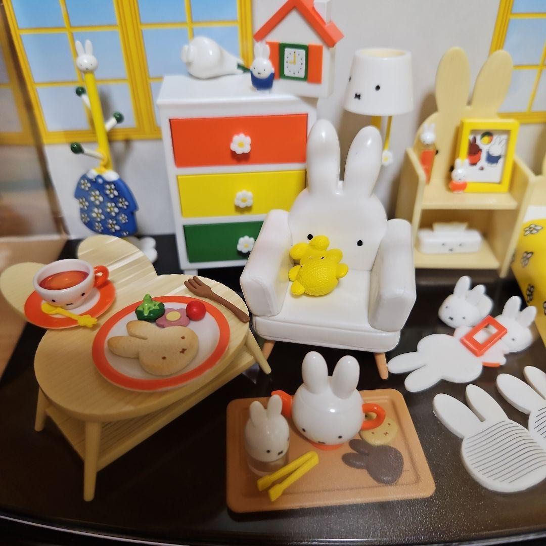 【全新】 日版原盒 Re-MeNT Miffy Room - Miffy的生活 (全8種類) 米菲部屋微型家居擺設 示範單位盒玩 房間傢俬模型 ...