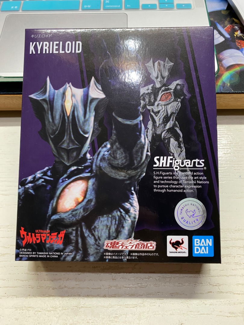 日版 只開check Bandai SHF Kyrieloid 超人迪加 怪人 炎魔戰士 基里艾洛德 基利艾路人, 興趣及遊戲, 玩具 ...
