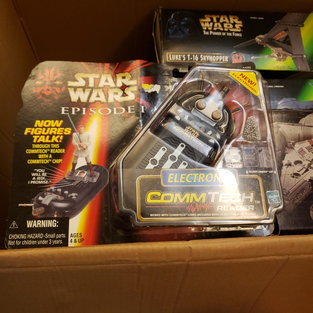 星球大戰讀咭機 Star Wars Electronic CommTech Reader, 興趣及遊戲, 玩具 & 遊戲類 - Carousell