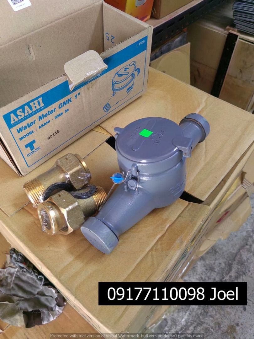 Asahi Water Meter, Commercial & Industrial, Construction & Building ...