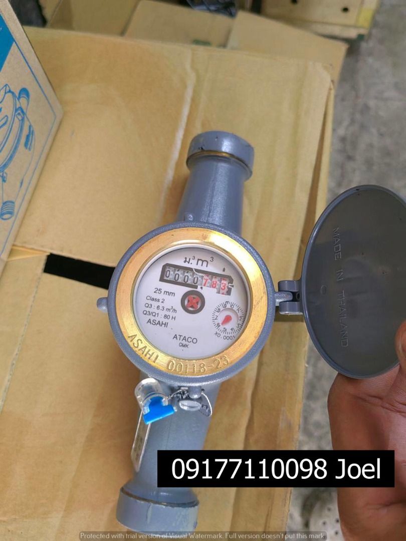 Asahi Water Meter, Commercial & Industrial, Construction & Building ...
