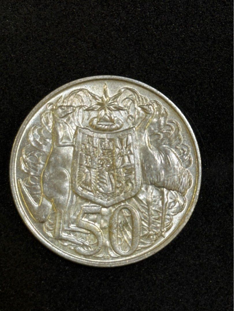 Australian round 50 cent coin, Hobbies & Toys, Memorabilia ...