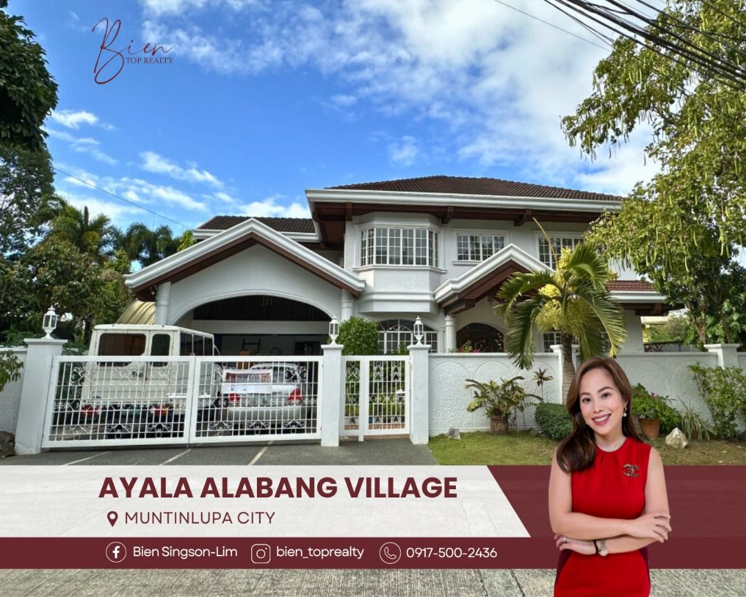 RUSH! Best Deal! Ayala Alabang Village 5 BR House in Muntinlupa City ...