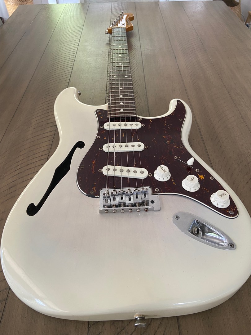 BACCHUS Eric Johnson Style Thinline Stratocaster, Hobbies & Toys, Music ...