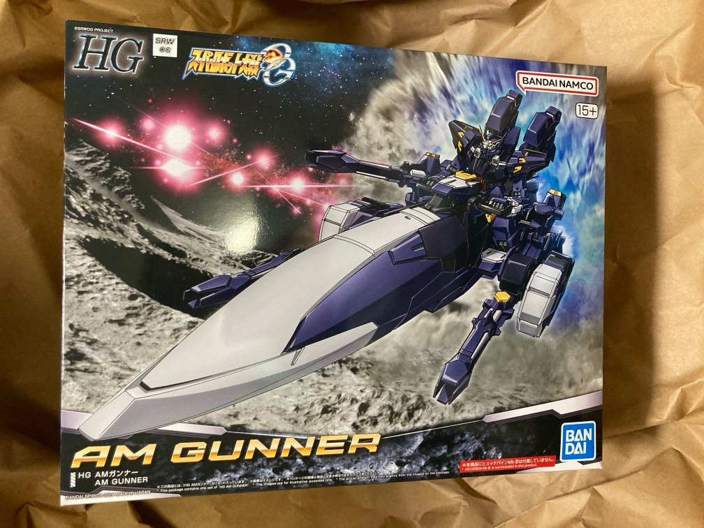 Bandai super robot wars og AM Gunner 超級機械人大戰 OG, 興趣及遊戲, 玩具 & 遊戲類 ...