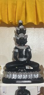 Big Nine face Buddha 18 inches height bucha Buddhist amulet Thailand ...