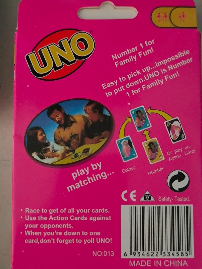 Brand New Uno Cards (Available in Super Mario/Pokemon/Minecraft/Paw ...