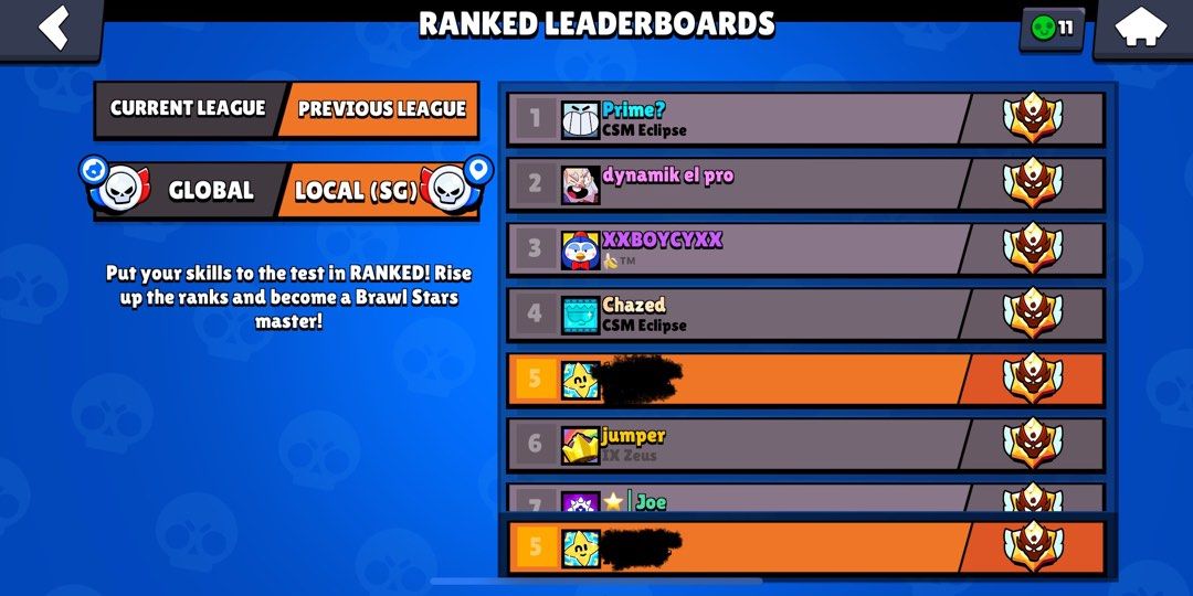 Brawl Stars Ranked Boosting, Video Gaming, Video Games, Others on Carousell