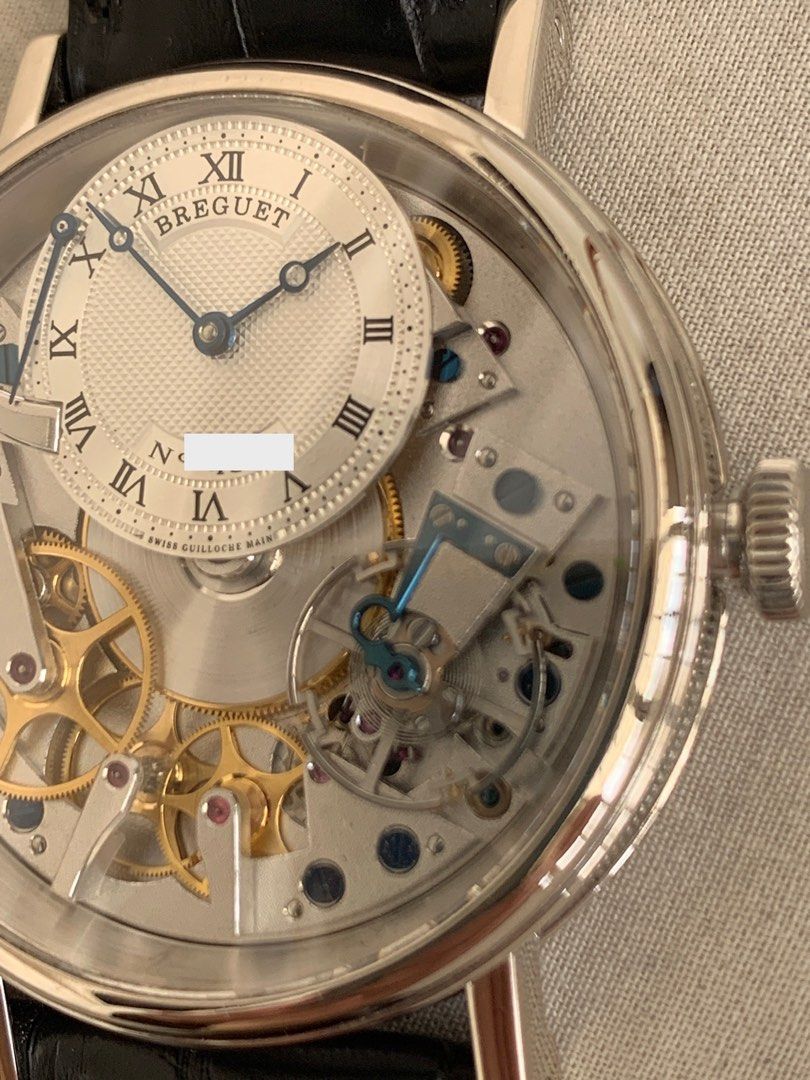 Breguet Tradition 7057BB 40mm White Gold Watch & Box Only, Luxury ...