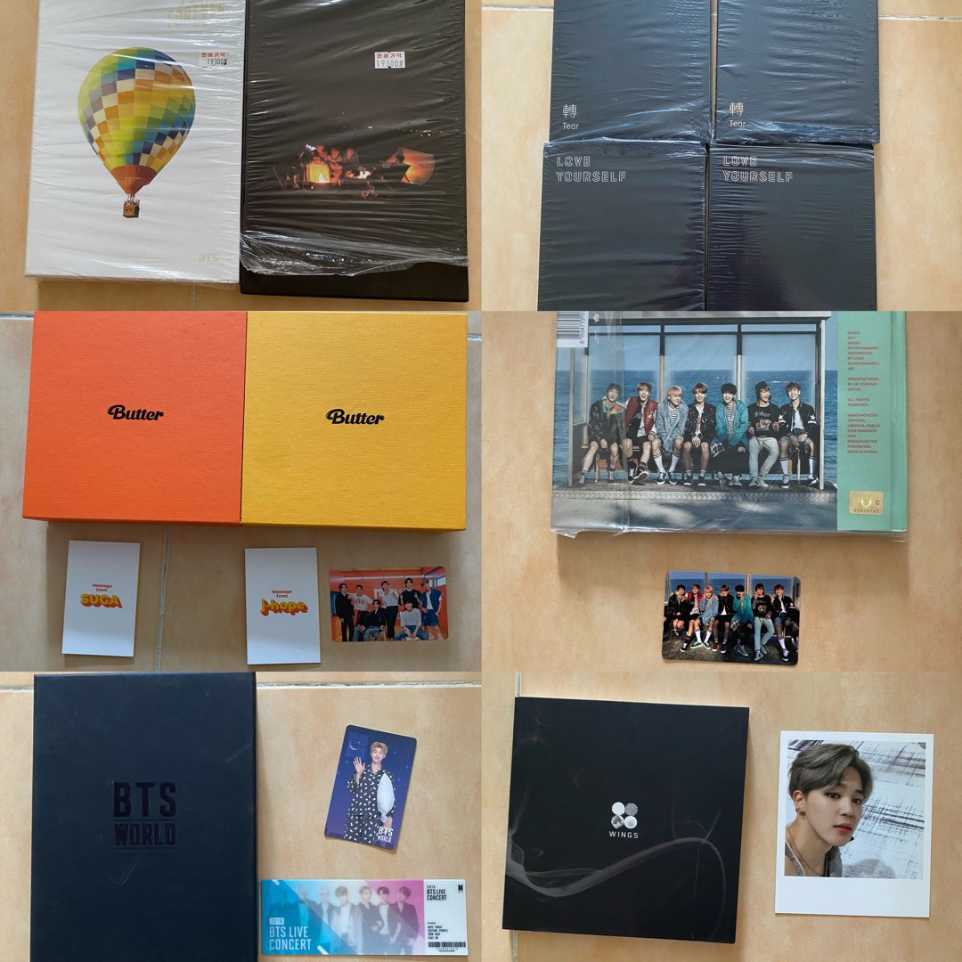 「全場9折優惠」BTS 防彈 CD Album 專輯 淨專, 興趣及遊戲, 收藏品及紀念品, 韓流 - Carousell