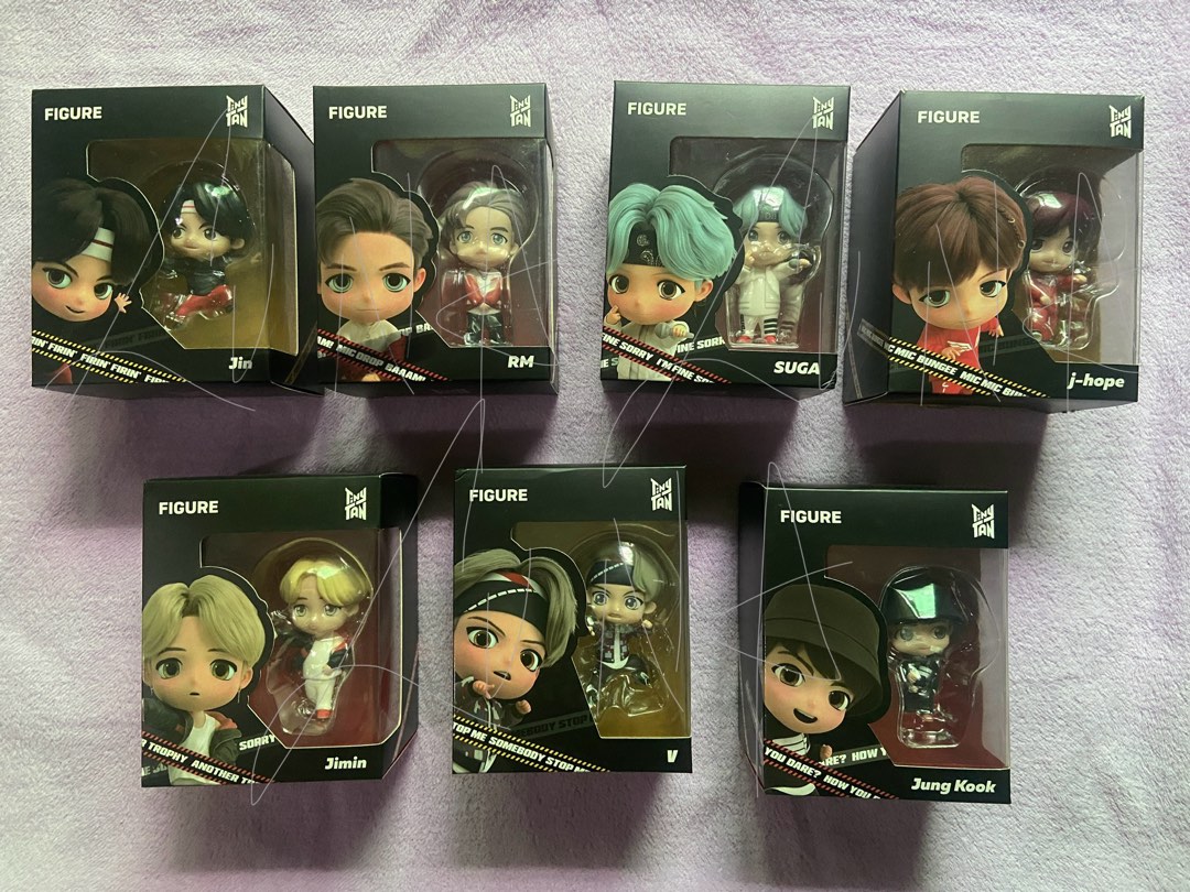 BTS Tiny Tan Mic Drop Figure, Hobbies & Toys, Memorabilia & Collectibles, K-Wave on Carousell