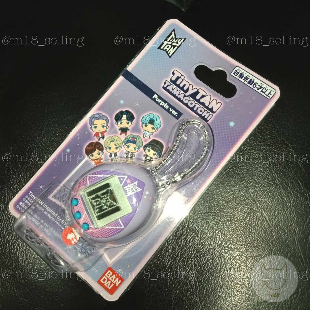 BTS TINY TAN x TAMAGOTCHI PURPLE (OFFICIAL), Hobbies & Toys, Toys & Games on Carousell