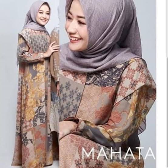 Camara Dress Ria Miranda, Fesyen Wanita, Muslim Fashion, Gaun di Carousell