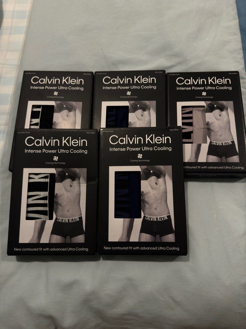 CK Low Rise Trunks Intense Power Ultra Cooling (Size S), Men's Fashion ...