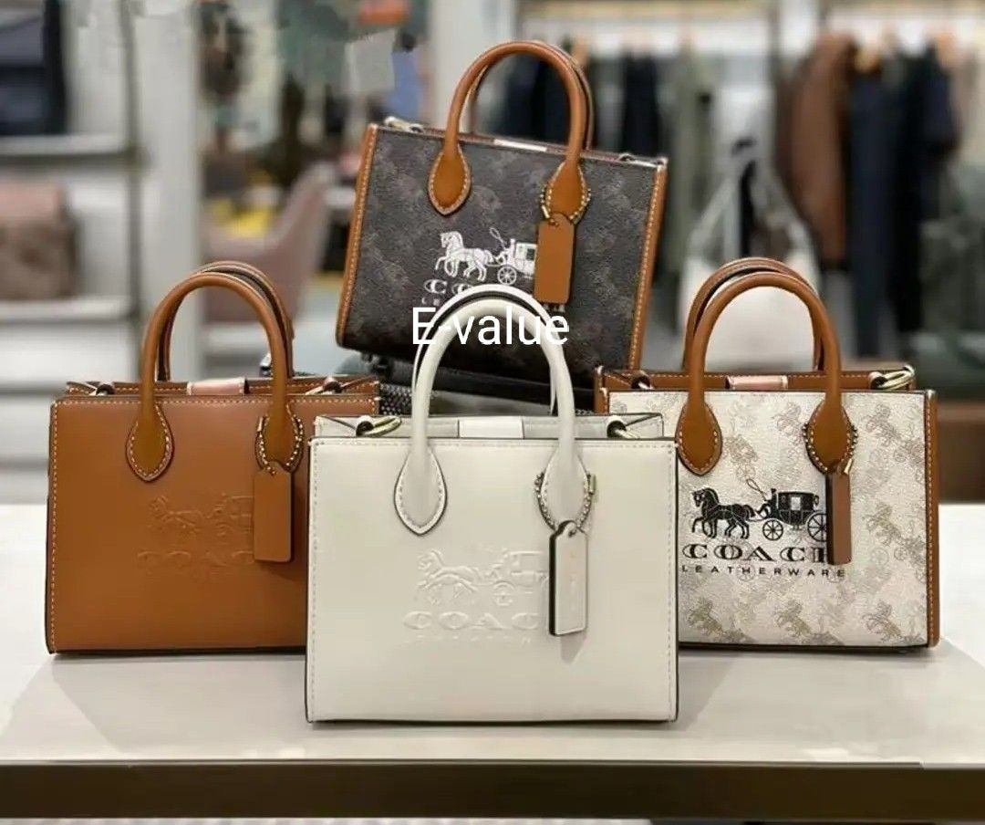 Coach Original Brown / White Horse And Carriage Print Ace Tote 17 ...