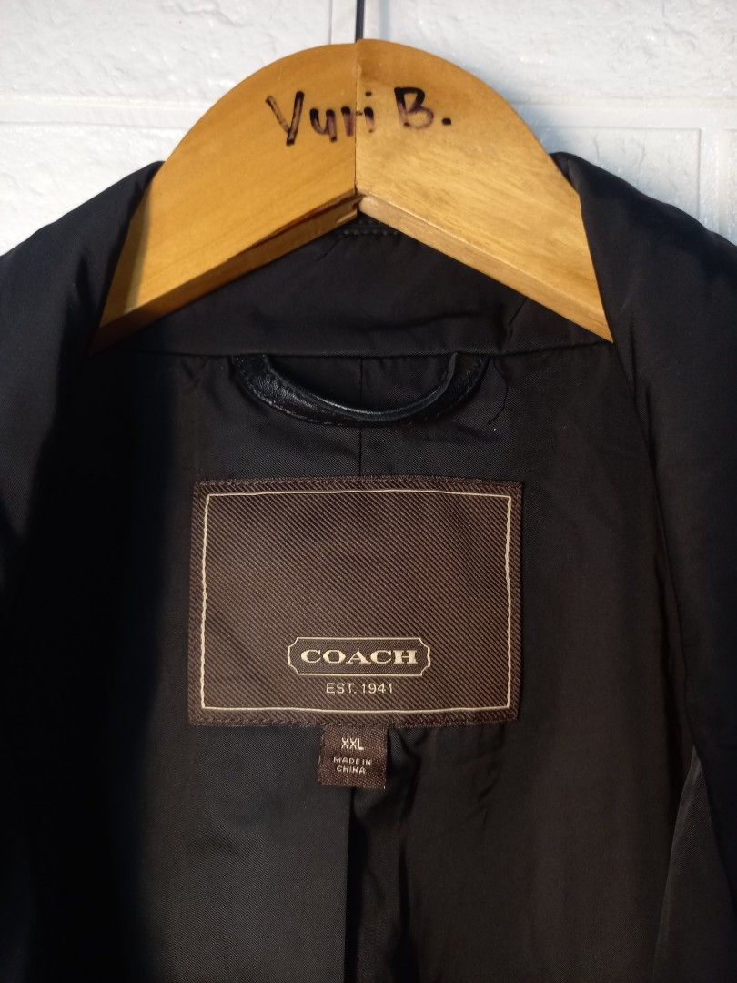 Coach Trench Coat, Men's Fashion, Coats, Jackets and Outerwear on Carousell