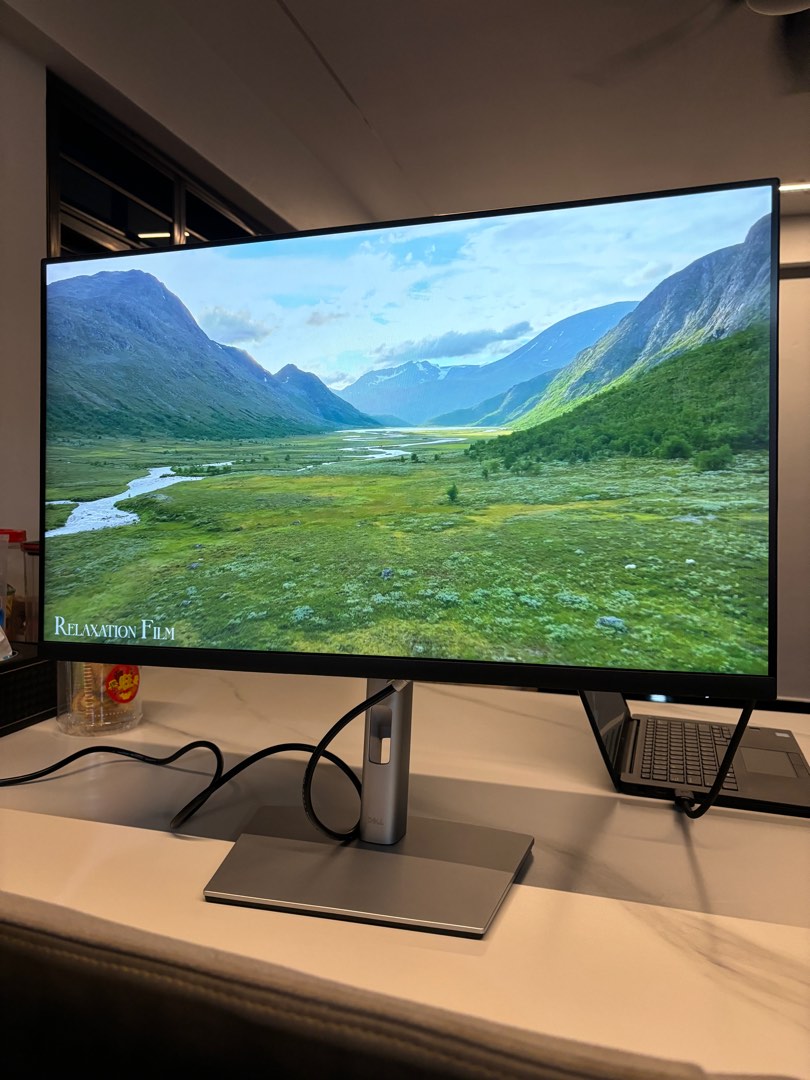 DELL P2722H 27" inch FHD IPS Monitor Height Swivel Rotate Landscape ...