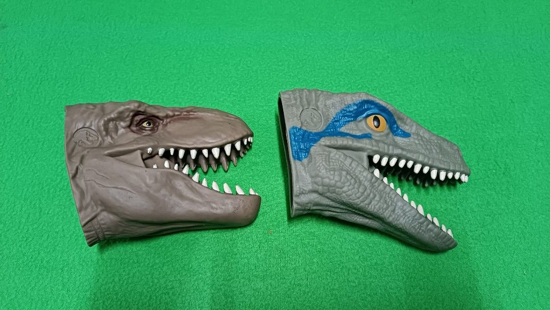 DINO RUBBER HAND PUPPET, Hobbies & Toys, Toys & Games on Carousell