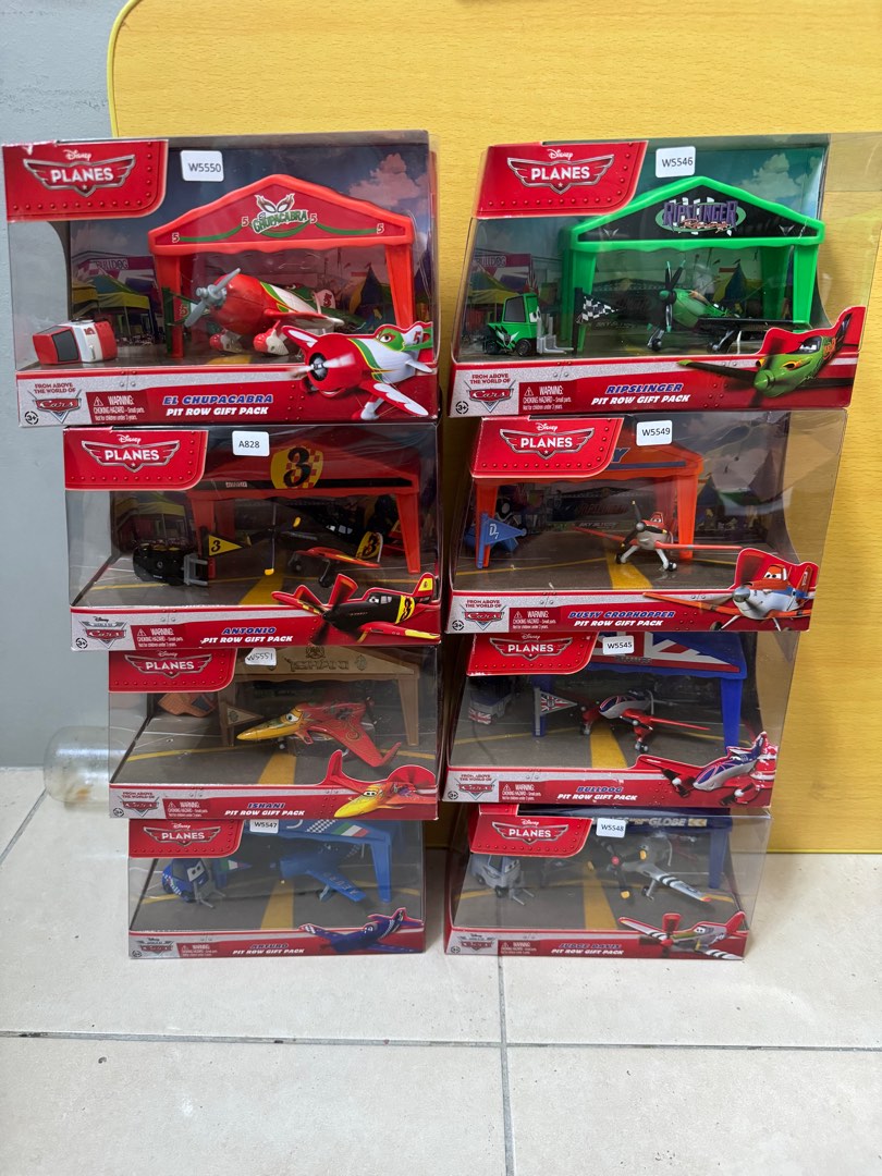 Disney Plane Box set, Hobbies & Toys, Toys & Games on Carousell