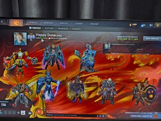 Dota 2 Sven Indomitable Legacy RARE Collector Cache, Video Gaming ...