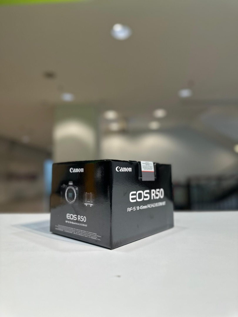 EOS R50 kits new, Photography, Cameras on Carousell