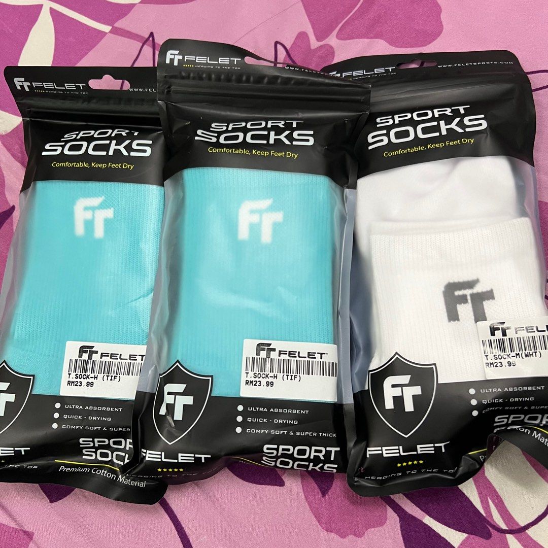 Felet badminton socks, Sports Equipment, Other Sports Equipment and ...