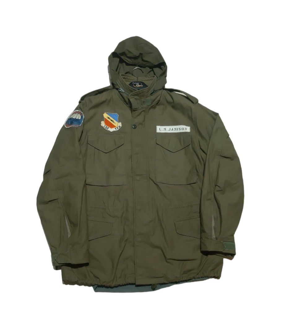Field Jaket Army Parka M65 Buzz Rickson, Fesyen Pria, Pakaian , Baju ...