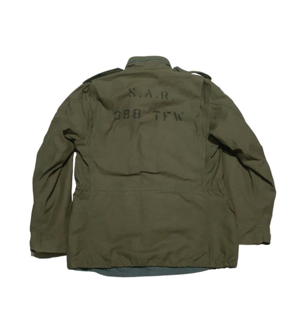 Field Jaket Army Parka M65 Buzz Rickson, Fesyen Pria, Pakaian , Baju ...