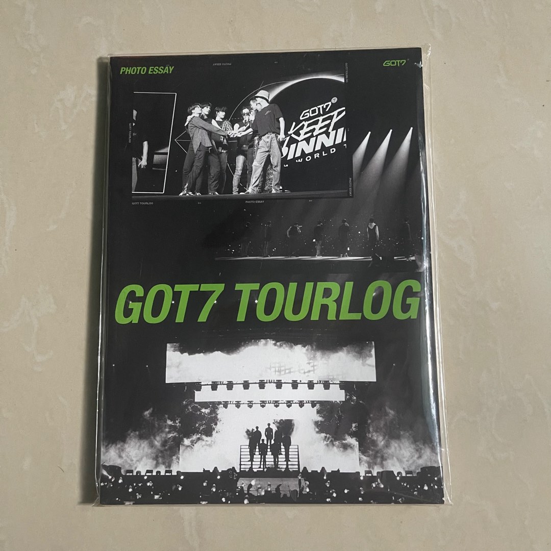 [Unsealed] GOT7 Tourlog POB Dye Pre-Order Benefit (Green) Photo Essay ...