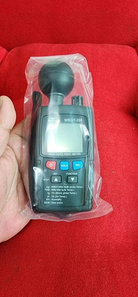 Heat Index WBGT Meter, WBGT Meter, Heat Index, WBGT-208, Commercial & Industrial, Industrial ...