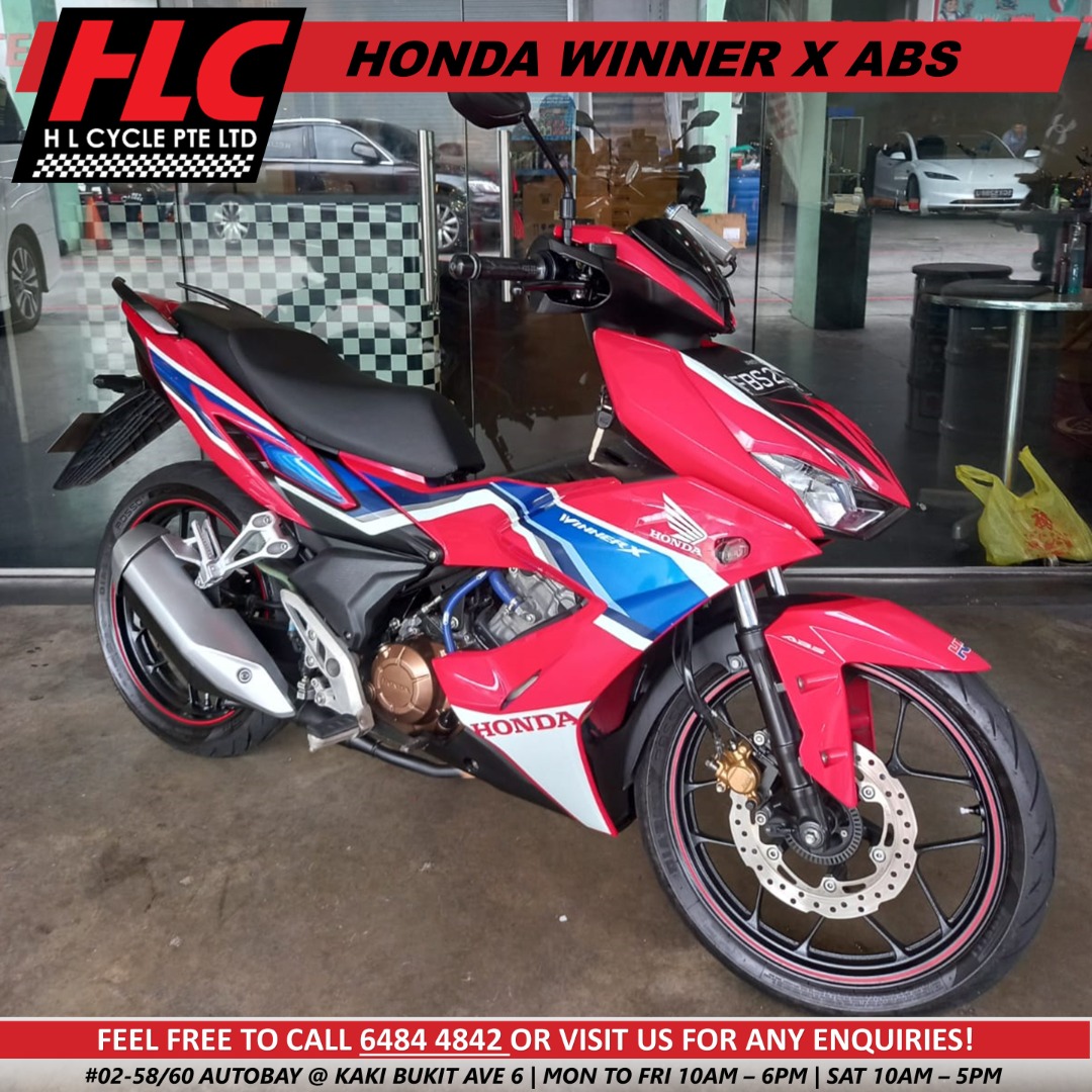 HONDA WINNER X ABS COE TILL 7/2030, Motorcycles, Motorcycles for Sale ...
