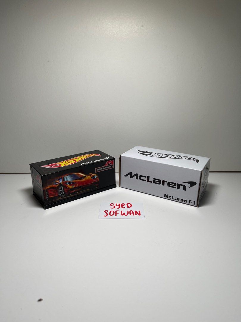 Hot Wheels RLC McLaren F1, Hobbies & Toys, Toys & Games on Carousell