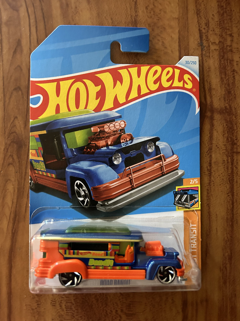 Hot Wheels Road Bandit (Orange, Jeepney), Hobbies & Toys, Toys & Games ...