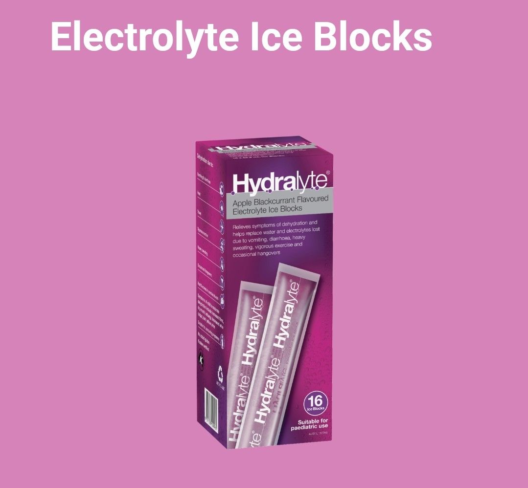ice blocks hydralyte