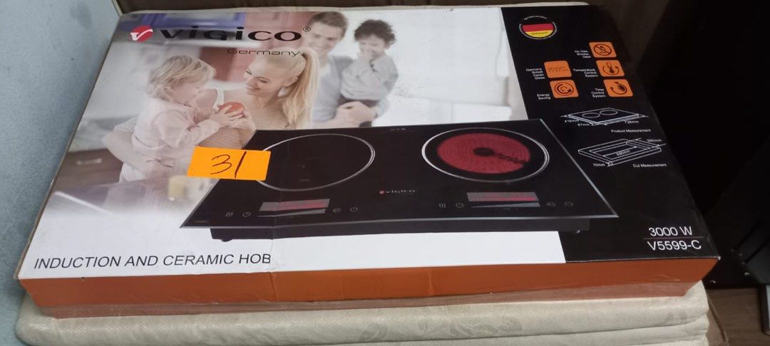 Induction cooker with Hood Vigico Germany, Furniture & Home Living ...