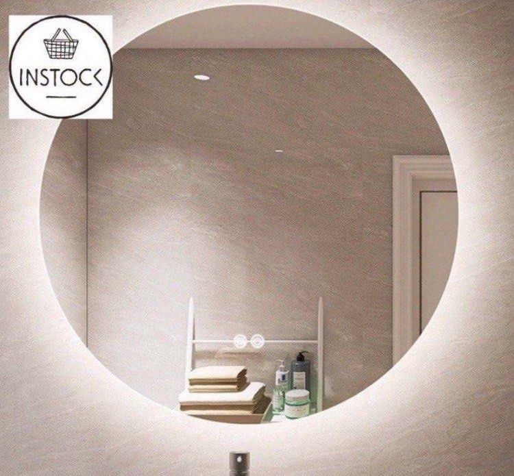 🚀INSTOCK Aurelia Smart Bathroom Mirror LED Anti-fog Home Toilet Light ...