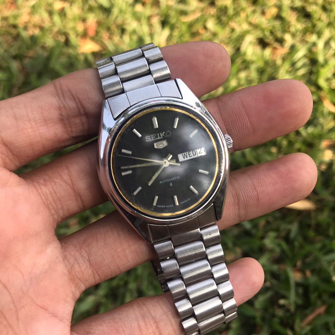 Jam tangan Seiko 5 Automatic Japan vintage jadul kuno antik classic, Fesyen Pria, Jam Tangan di ...