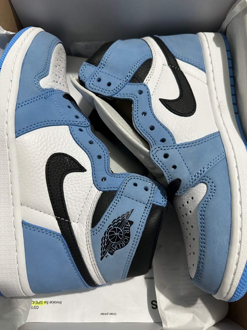 Jordan 1 High OG University Blue, Men's Fashion, Footwear, Sneakers on ...