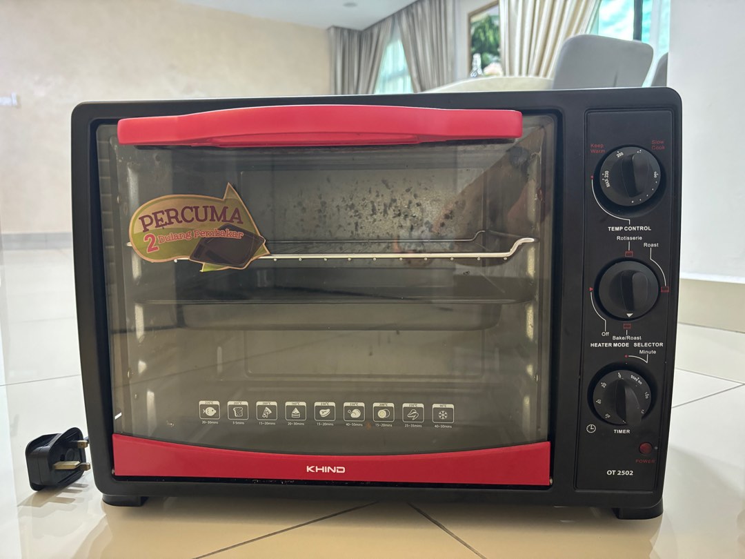 Khind Oven 25L, TV & Home Appliances, Kitchen Appliances, Ovens ...