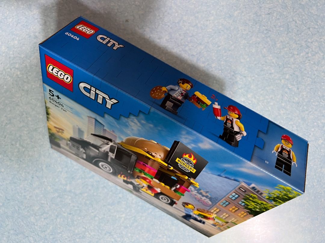 LEGO 60404 Burger Van 全新未開盒 New Box, 興趣及遊戲, 玩具 & 遊戲類 - Carousell
