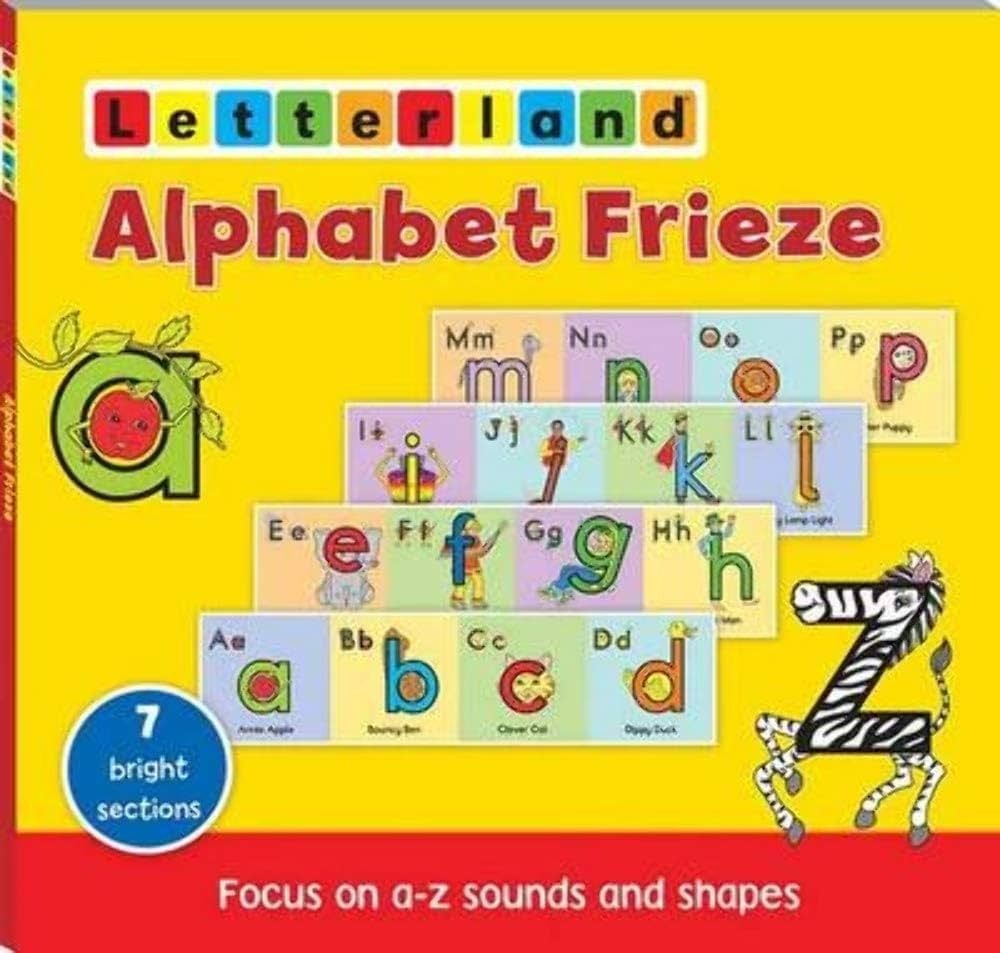 Letterland Alphabet Frieze (Letterland characters, phonics for ...